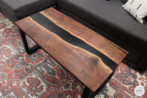 28 Easy DIY Epoxy Table Ideas Solar Living Savvy