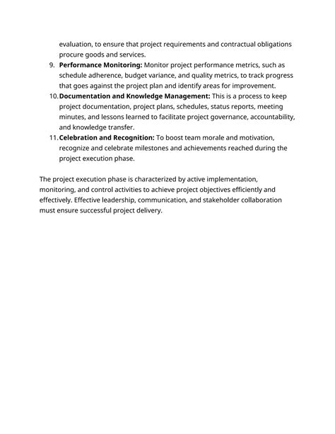 What Is Project Execution Phase A Practical Guide Pdf