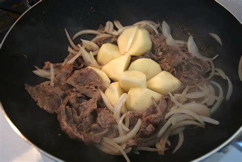 Braised Beef And Potatoes Recipe Nikujaga