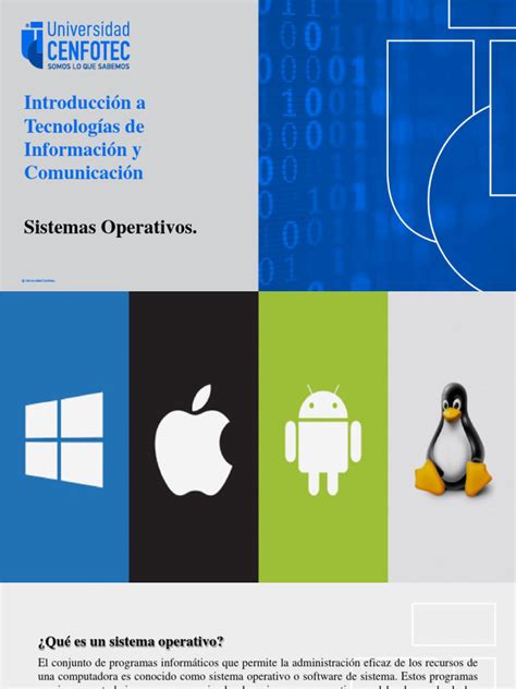 Sistemas Operativos Pdf Interfaz De Línea De Comando Software Libre