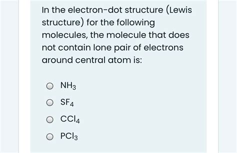 Cl4 Lewis Structure