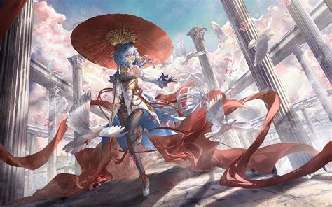 1920x1200 Resolution Ganyu 5k Genshin Impact Art 1200p Wallpaper