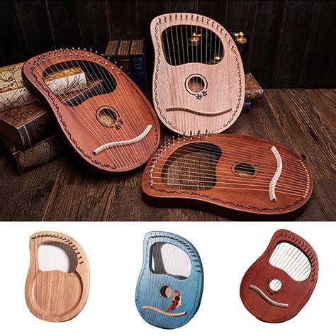 16 Tone Log Lyre Portable Musical Instrument 16 St Vicedeal