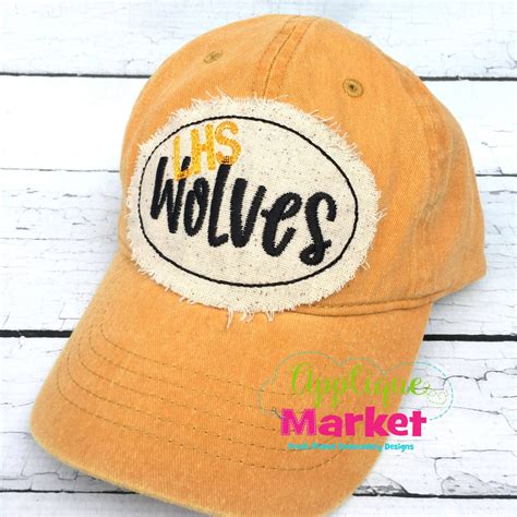 Oval Hat Patch