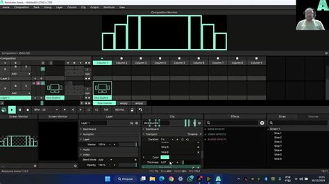 Slice Outline Resolume Arena Youtube