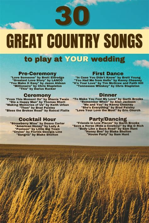 Romantic Country Songs Playlist Artofit