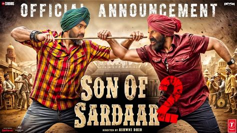 Son Of Sardar 2 Official Trailer Sunny Deol Ajay Devgan Sanjay