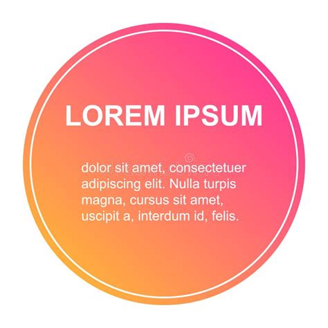 Bubble Title Shape Banner Geometric Design Icon Modern Frame Vector