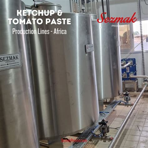 Sezmak Process Tomato Processing Production Line Algeria Project 2023