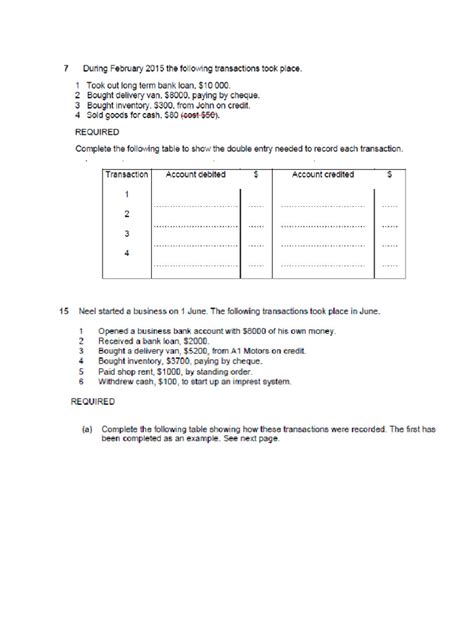 Accounting Test 1 Pdf