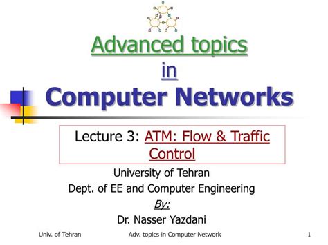 Ppt Advanced Topics In Computer Networks Powerpoint Presentation