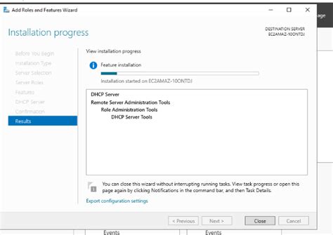 dhcp en windows server