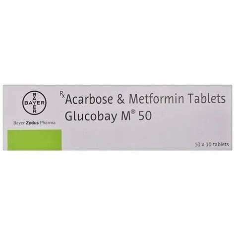 Acarbose 50mg Metformin 500mg Tablets At Best Price In Nagpur