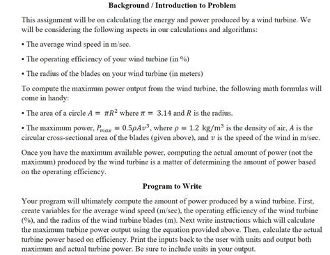 Solved Background Introduction To Problem This Assignment Chegg