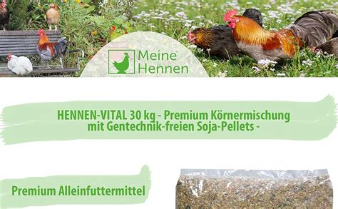 Meine Hennen HENNEN VITAL 30 kg Premium Hühnerfutter und