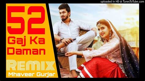 52 Gaj Ka Daman Dhol Mix Song Ft Renuka Panwar Mix By