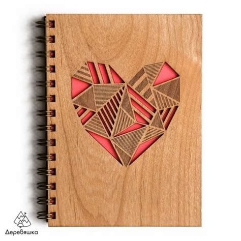 Glowforge Notebook Svg Notebook Laser File Notebook Dxf Template Notebook Cover Box Svg Cricut