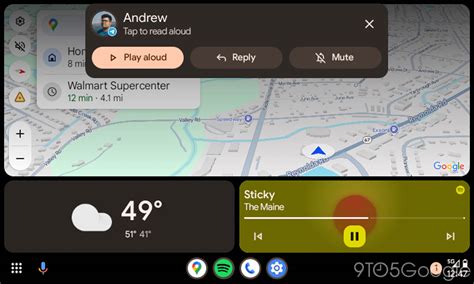 Android Auto 134 Update Brings A Splash Of Material You Colors