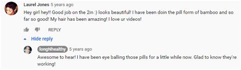 Bamboo Extract For Hair Growth Reviews W Before And After Results