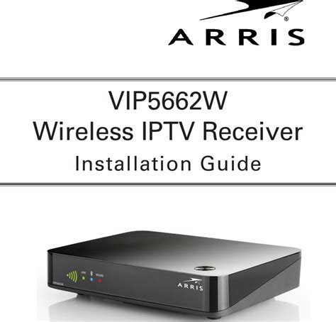 Arris Group Vip W Wifi Stb User Manual