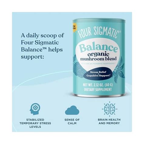 Four Sigmatic Adaptogen And Mushroom Blend Balance Mix Adaptogen