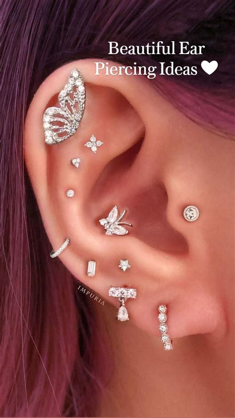 Cute Ear Piercings Combinations For 2021 Artofit