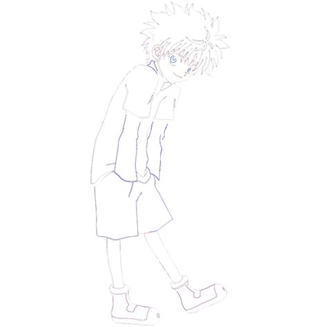 Killua Zoldyck Sketch