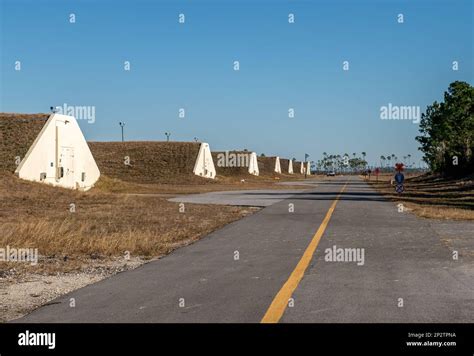 The 325th Munitions Squadrons Igloos House Munitions At Tyndall Air