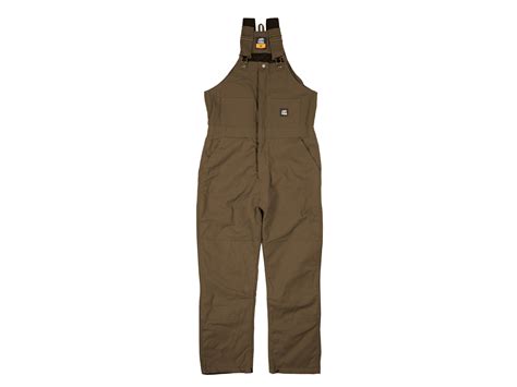 Berne Heritage Insulated Bib Overall Mens Bark 6xl