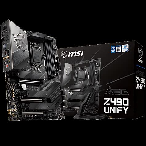 Msi Meg Z490 Unify In UAE Buy Intel LGA 1200 Motherboard