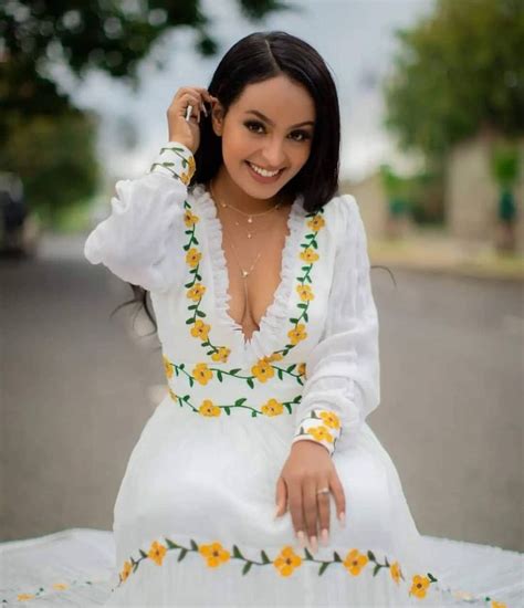 Simple Habesha Dress Handwoven Habesha Kemis Modern Habesha Libs Eritr