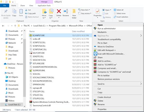 Scanpst Exe File Is Missing Fix Outlook File Issues