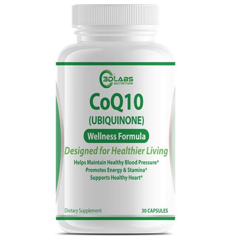 Boost Memory With Coq10 Enhance Mental Sharpness 3d Labs Nutrition