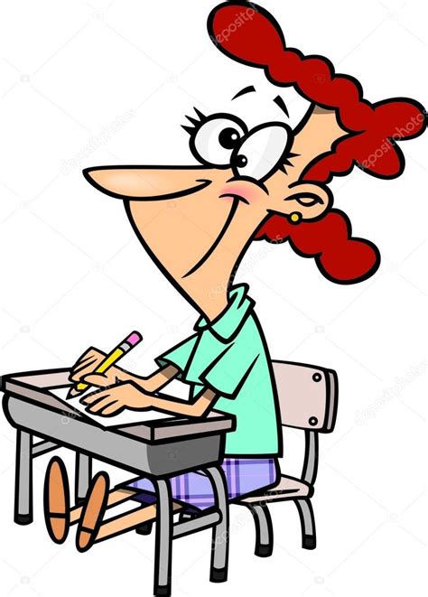 Cartoon Adult Learning Stock Vector Image By ©ronleishman 14002937