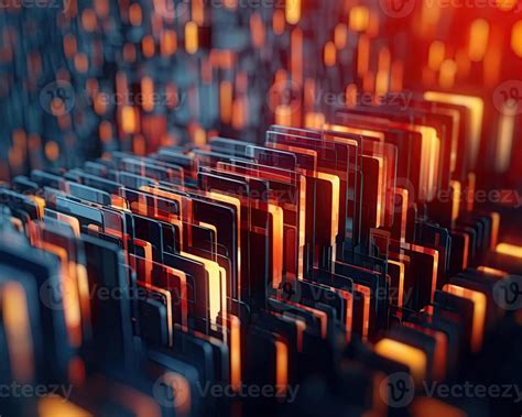 Abstract Modern Technology Background Generative Ai 26190334 Stock