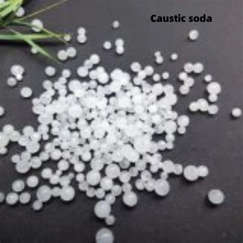 Naoh Caustic Soda Pearls Manufacturer Supply White Flake Solid Sodium