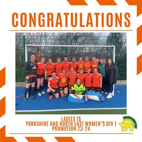 Adel Are Going Up Leeds Adel Hockey Club