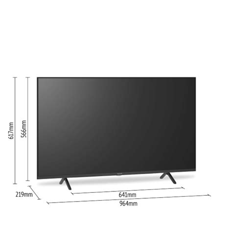 Panasonic TV-43W90AEB 43" Full Array LED 4K Smart TV with Freely | Hughes