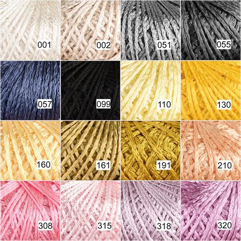 Viscose Silk Yarn Shiny Crochet Thread Rayon Lace Glitter Etsy