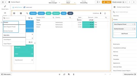 Properties Defaults Presets And Bookmarks
