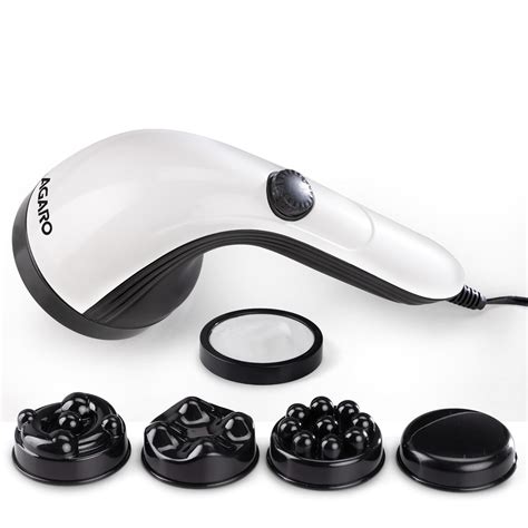 Agaro Atom Plus Electric Handheld Full Body Massager 4 Massage