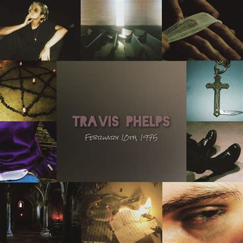 Travis Phelps Aesthetic Orchidee Blu Moodboard