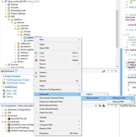 Include Folder Not Created Nxp Community