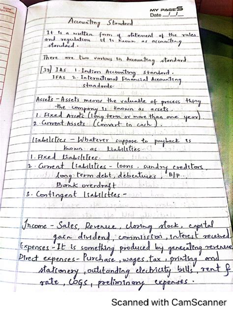 Accounts Notes Pdf