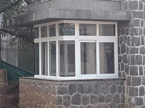 Modern L Shape Upvc Sliding Window Glass Thickness 5 10 Mm At Rs 450