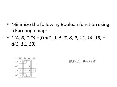 Digital Electronics Kmap Boolean Algebra Ppt