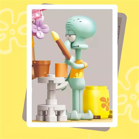 Movies and Games SEMBO 612215 SpongeBob SquarePants The Art of Flowers ...