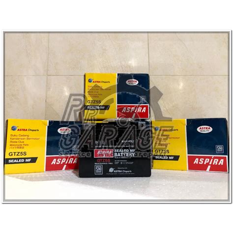 Jual Baterai Aki Motor MF Maintenance Free Baterai Aki Kering GS