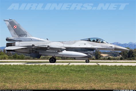 Lockheed Martin F 16c Fighting Falcon Poland Air Force Aviation Photo 7704105