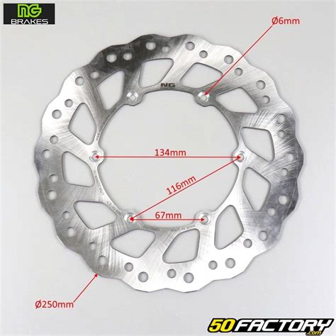 Disque de frein avant Suzuki DR Yamaha WR NG Brake Disc Pièce moto